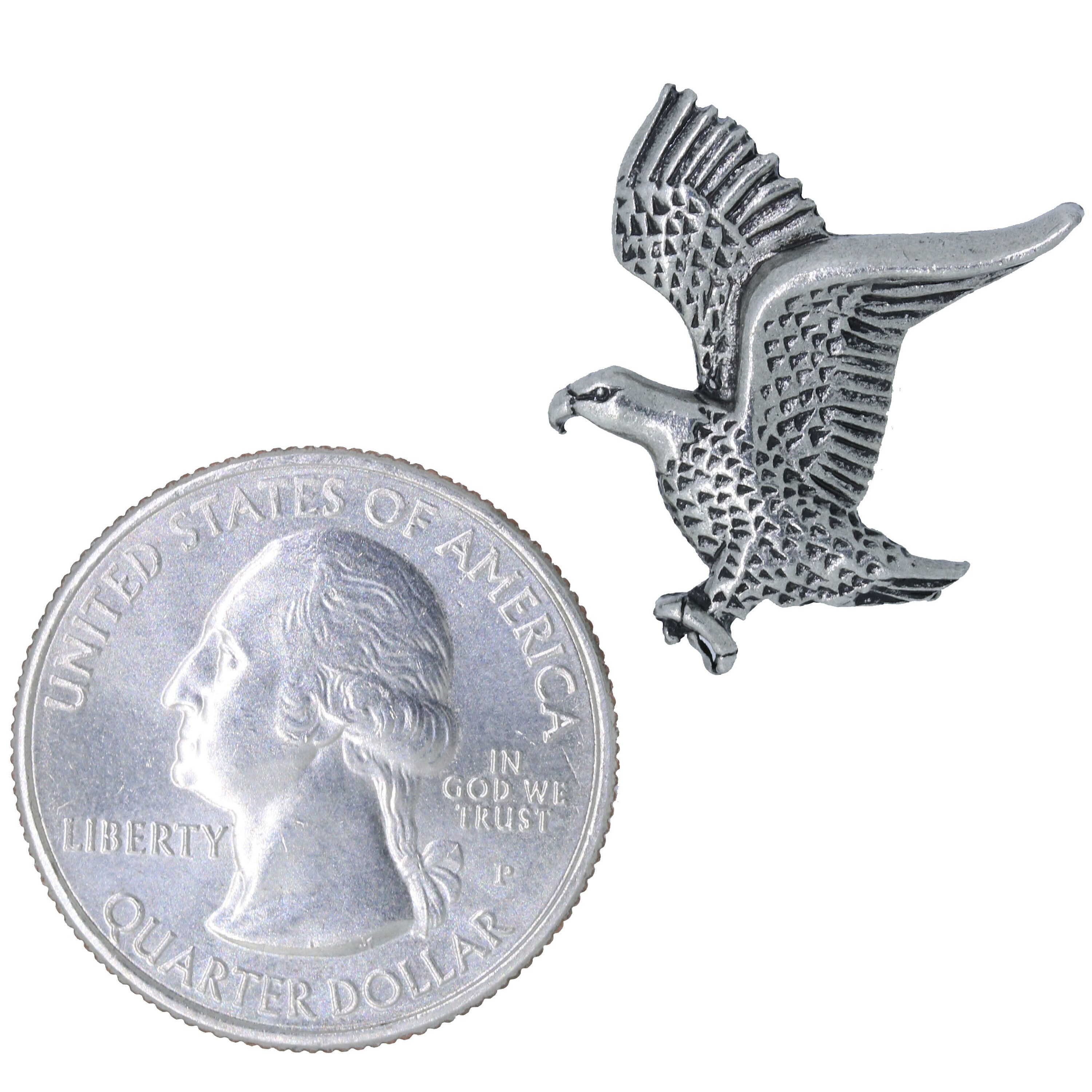 Bald Eagle Lapel Pin CC118 American Eagle North America - Etsy