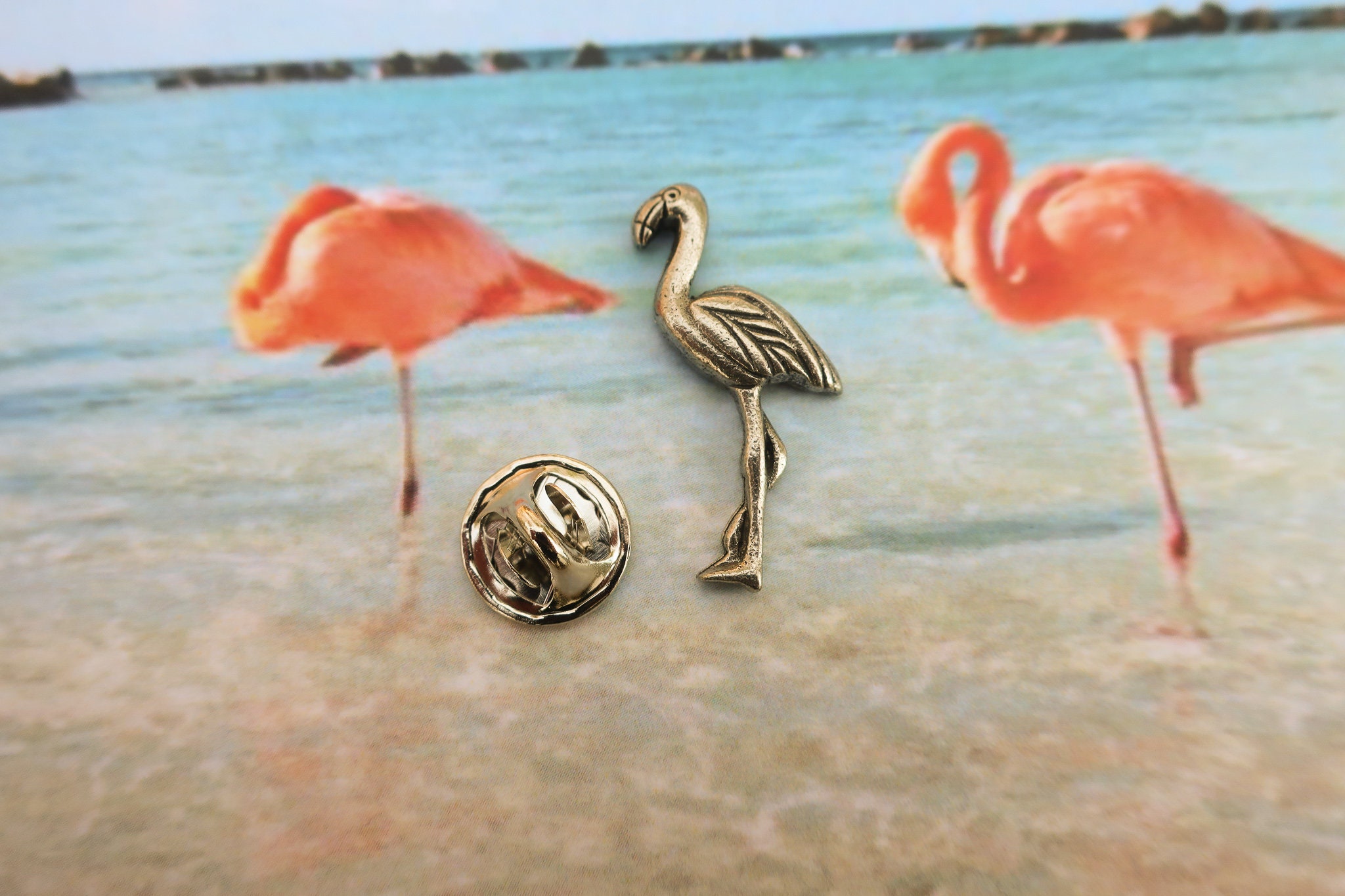 Flamingo Lapel Pin - CC534- Flamingo, Wildlife and Zoo Animal Pins - Etsy