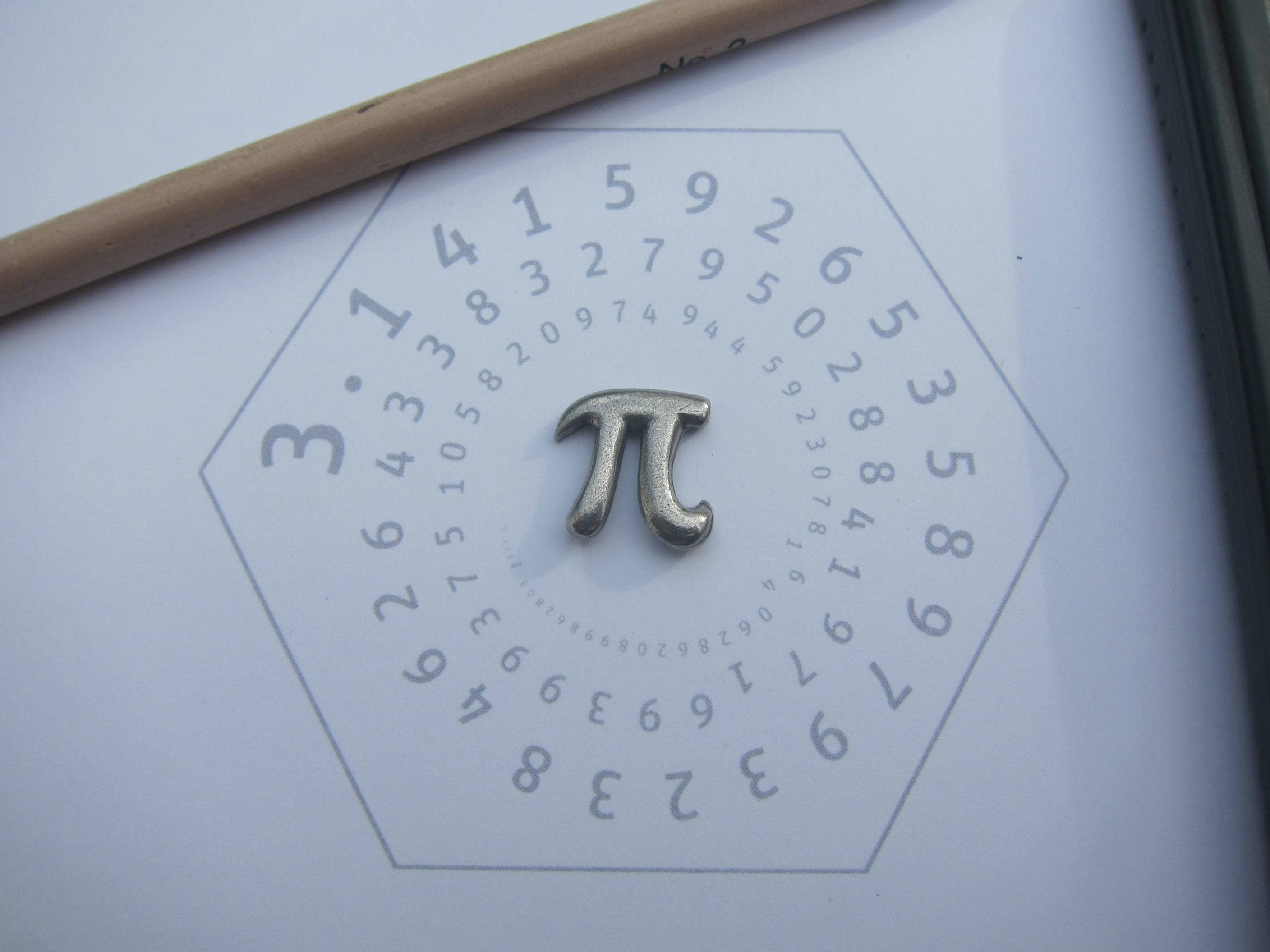 Pi Lapel Pin CC295 Math Teacher Pins and Gifts - Etsy