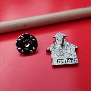 School House Lapel Pin - CC515- Teacher, Back to School, Education ...