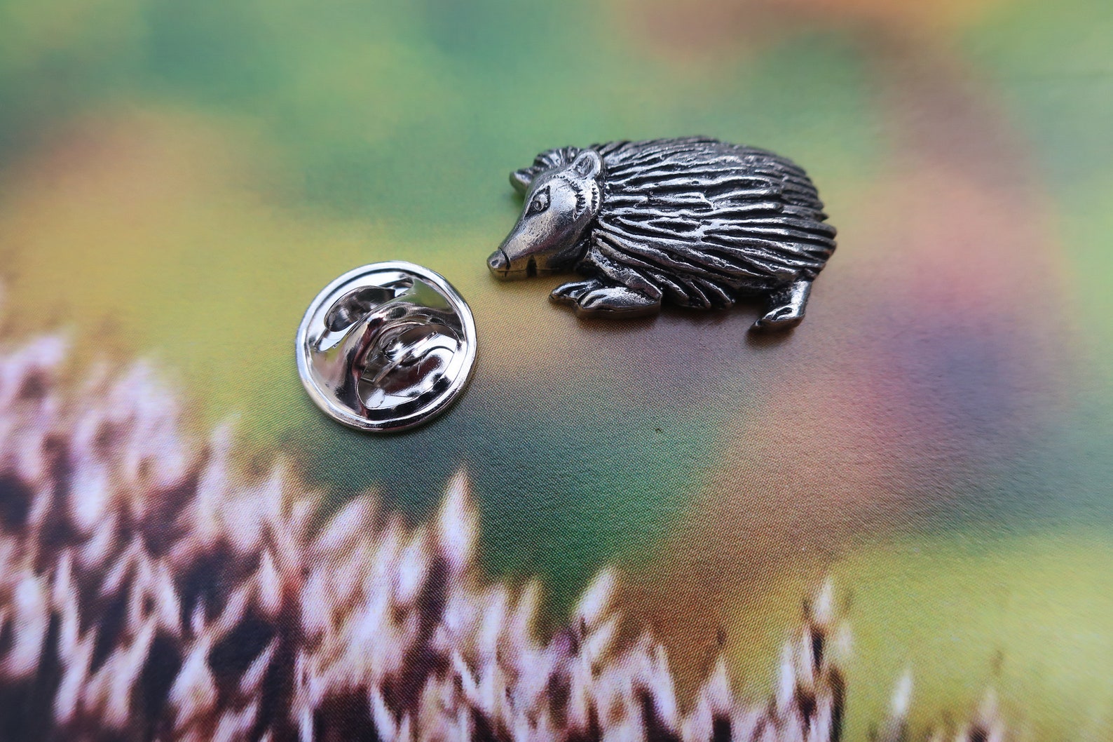 Hedgehog Lapel Pin - CC560- Garden Dwellers, Critters, and Wildlife ...