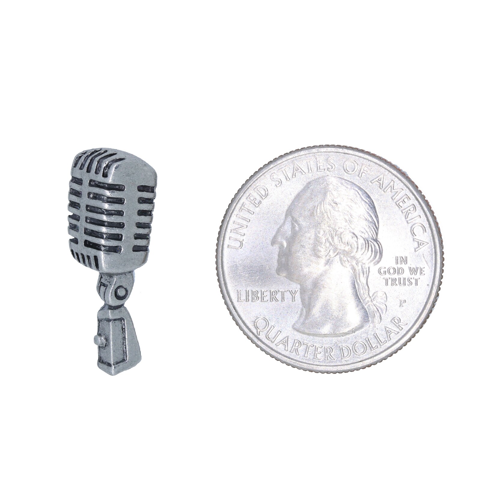 Microphone Lapel Pin - CC529- Broadcast and Radio Pins - Etsy
