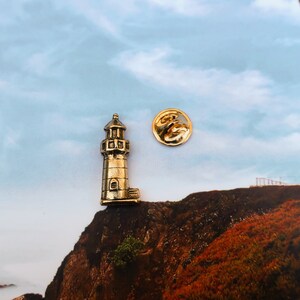Gold Lighthouse Lapel Pin-cc284g- Nautical, Navigation, Lighthouse, and ...