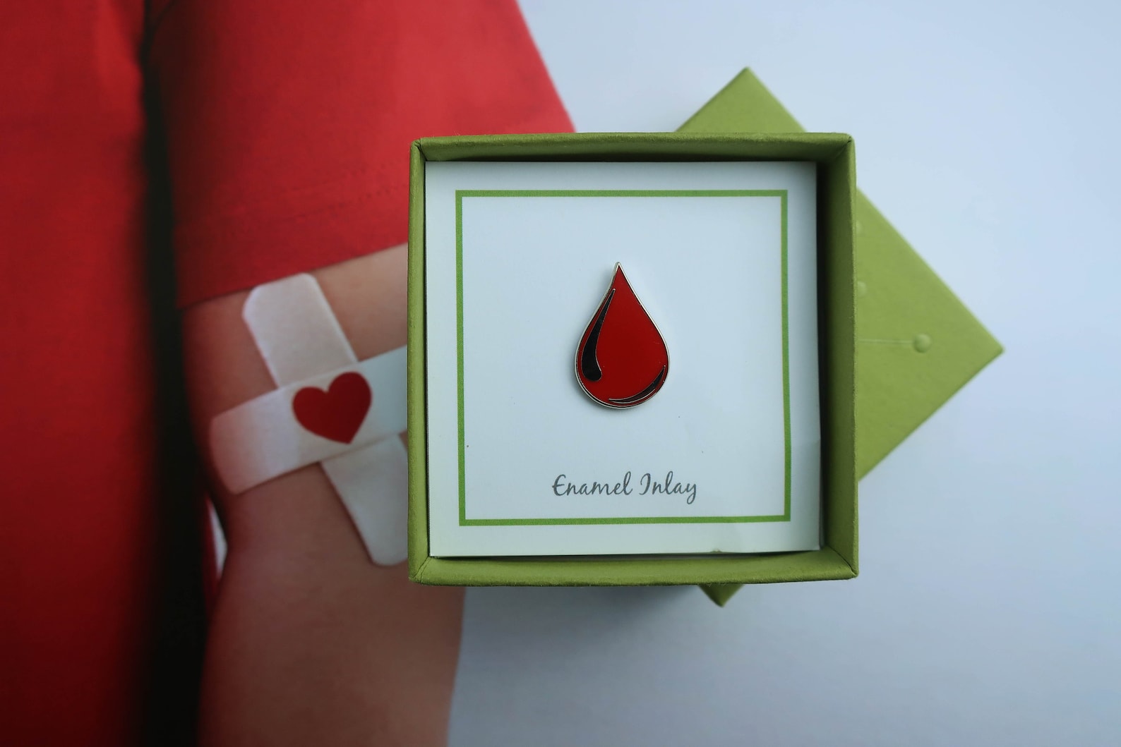 Blood Drop Enamel Lapel Pin EP123 Hematologists Blood - Etsy