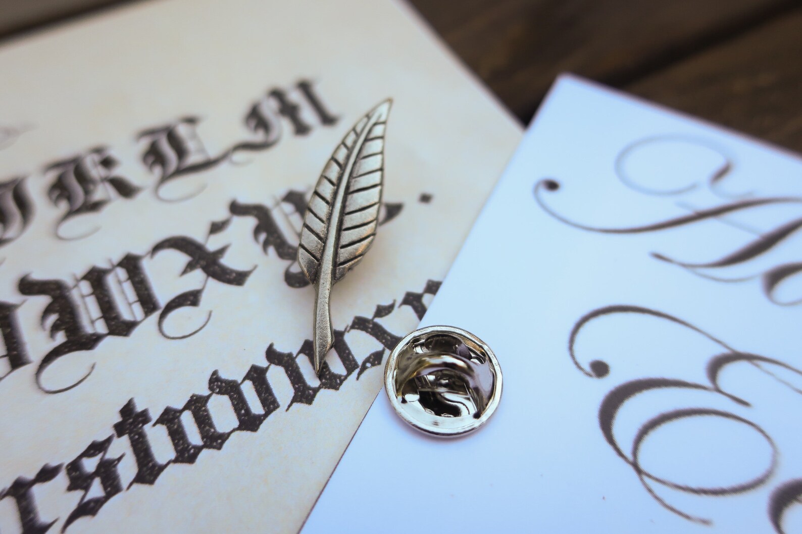 Quill Lapel Pin - CC267- Writing and Literature Gifts, Literacy ...