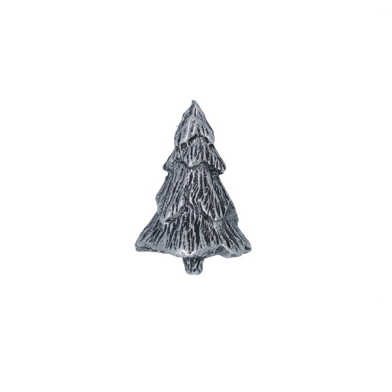 Evergreen Tree Pewter Lapel Pin- CC473- Evergreens, Pines, Tree ...