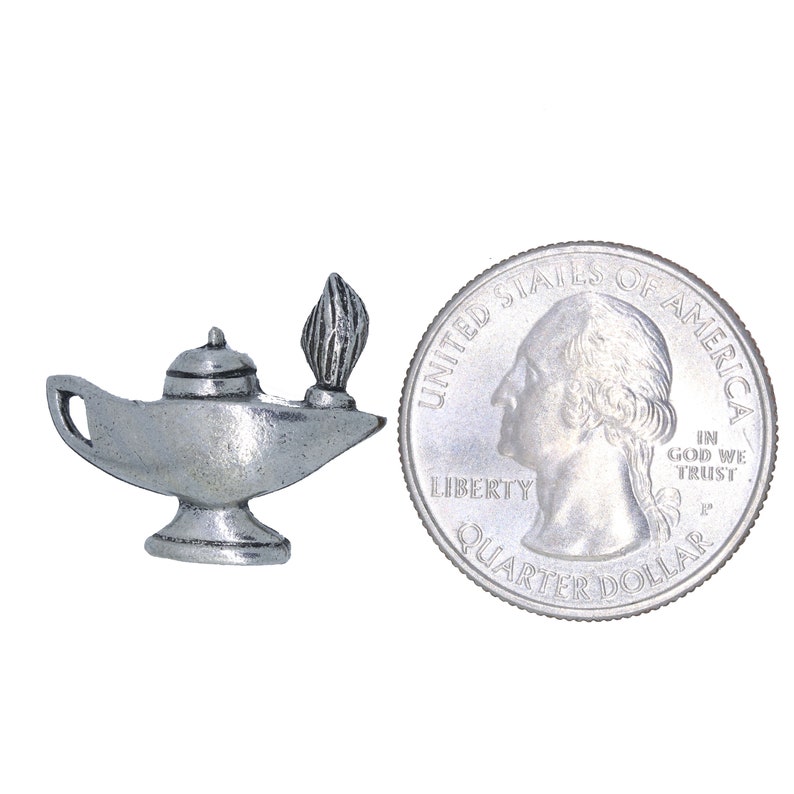 Lamp of Learning Lapel Pin CC507 Oil lamp genie lamps | Etsy