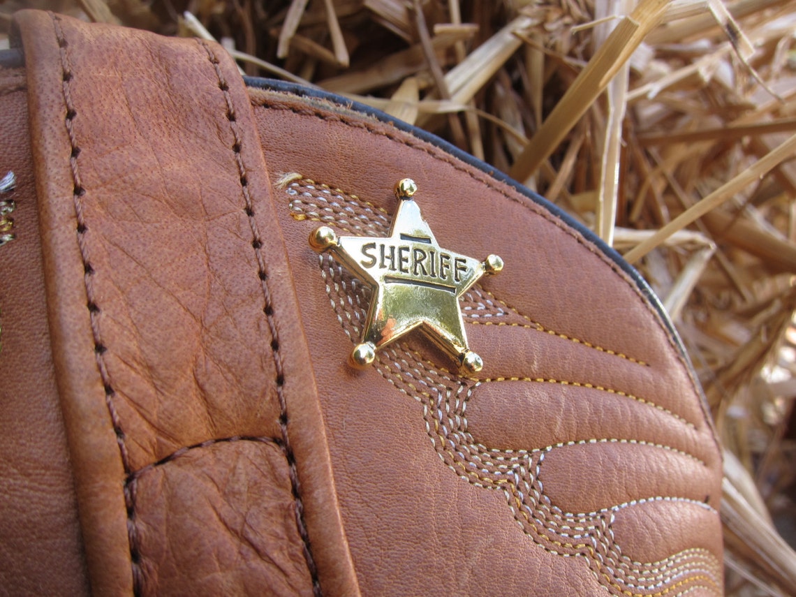 Gold Sheriff Star Lapel Pin-cc556g- Sheriff, Police, and Costume Pins ...