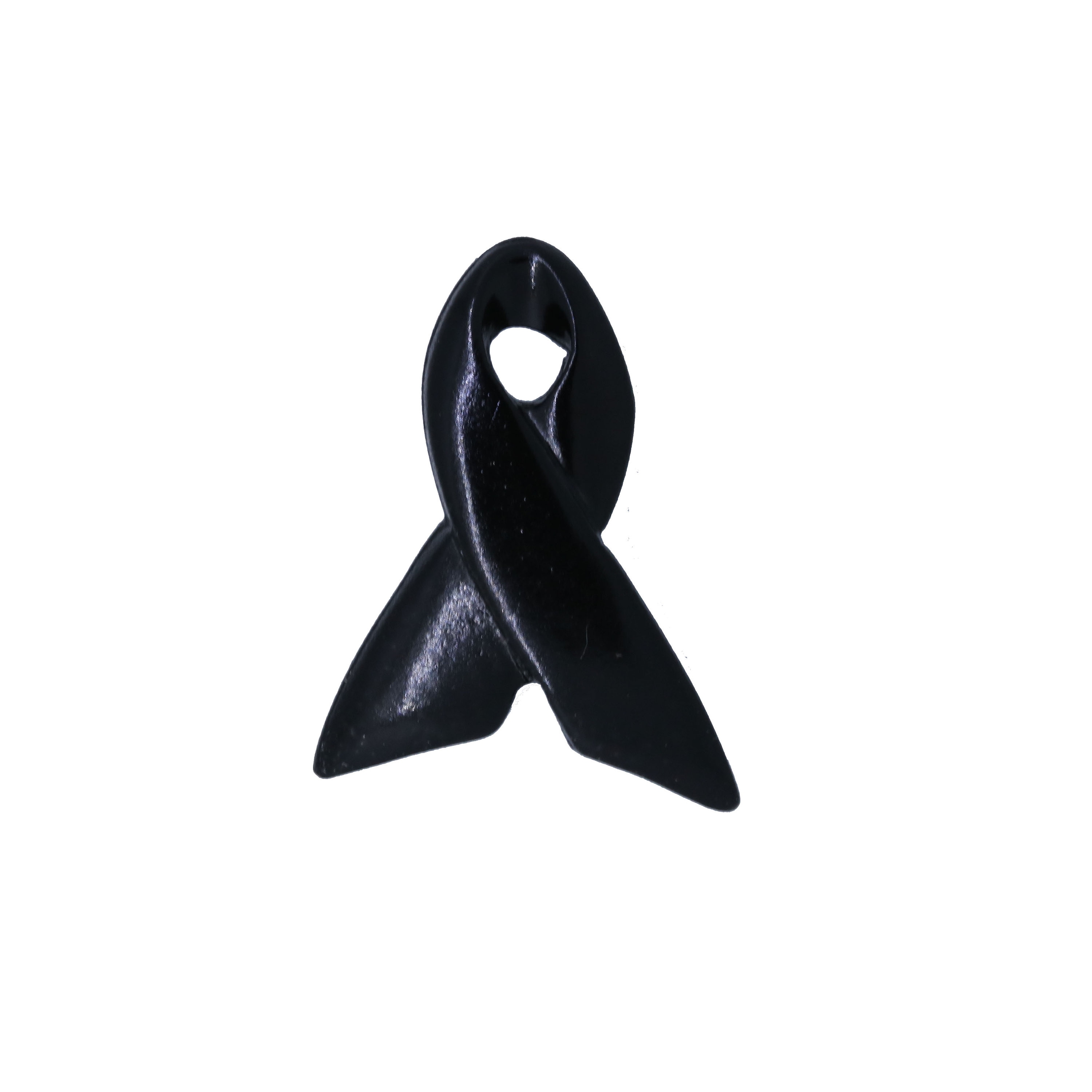 Black Ribbon Mourning Pin