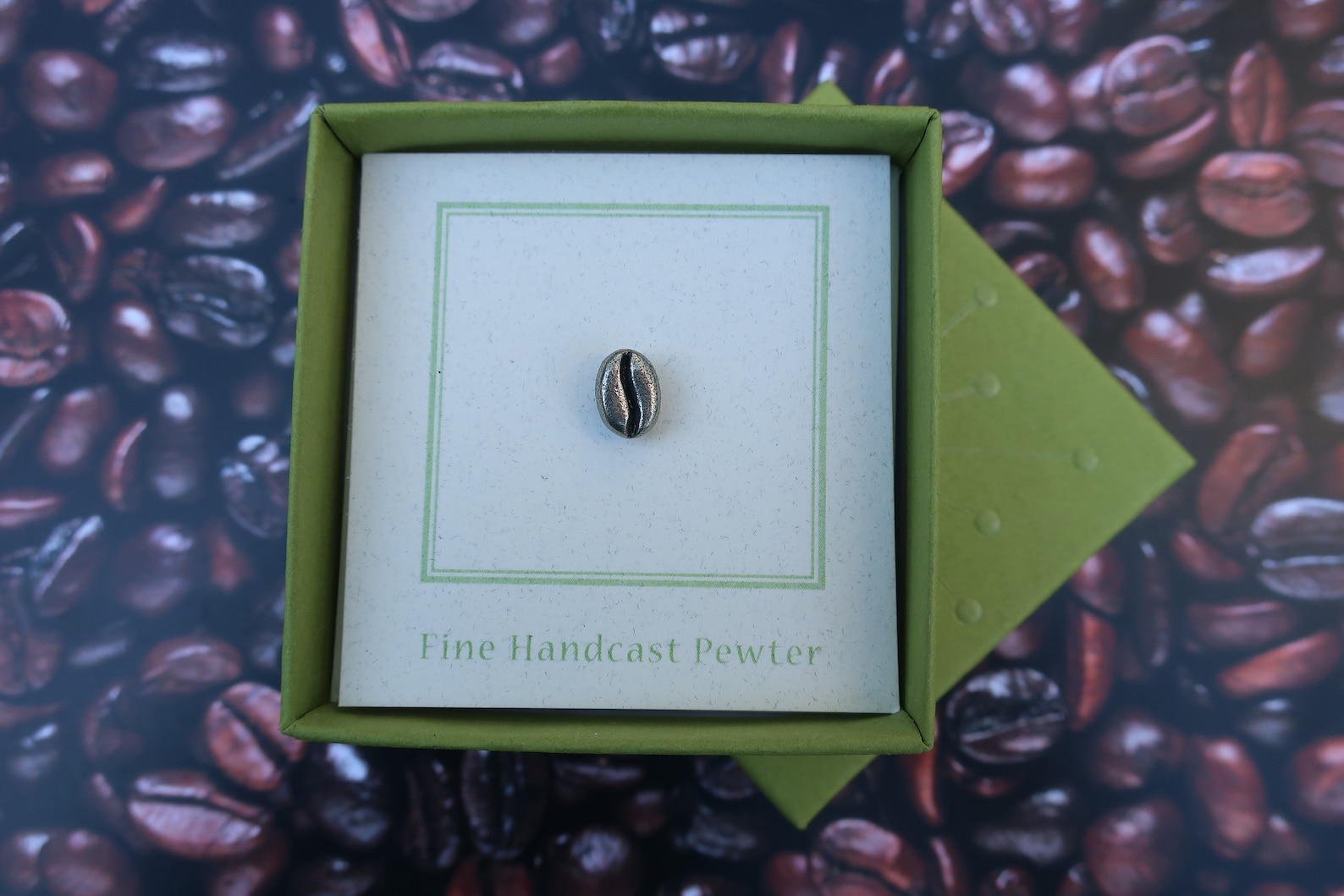 Coffee Bean Lapel Pin CC244 Coffee Coffee Shop Coffee | Etsy
