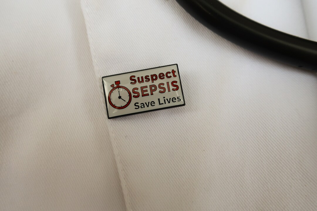Sepsis Enamel Lapel Pin- EP112- Sepsis, Sepsis Shock, Infection, ICU ...