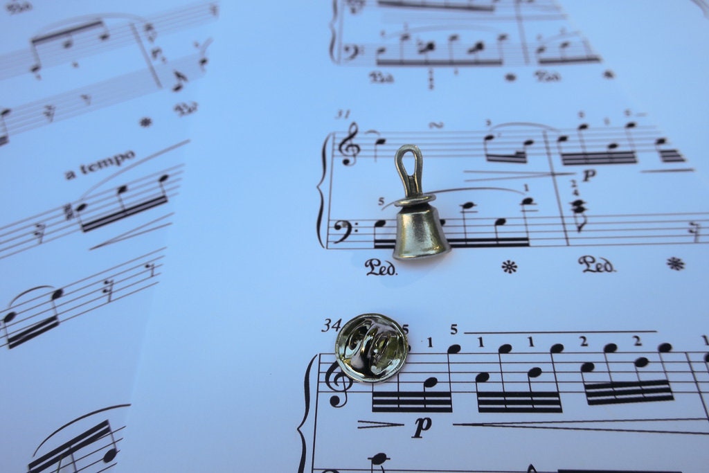 Handbell Lapel Pin CC227 Handbell Bell and Percussion - Etsy