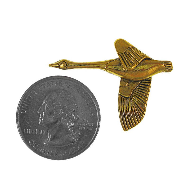 Gold Canadian Goose Lapel Pin CC103G Geese Pins Canadian | Etsy