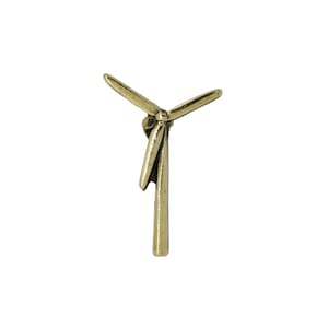 Wind Energy Gold Dipped Pewter Lapel Pin- CC456G- Wind Energy, Wind ...
