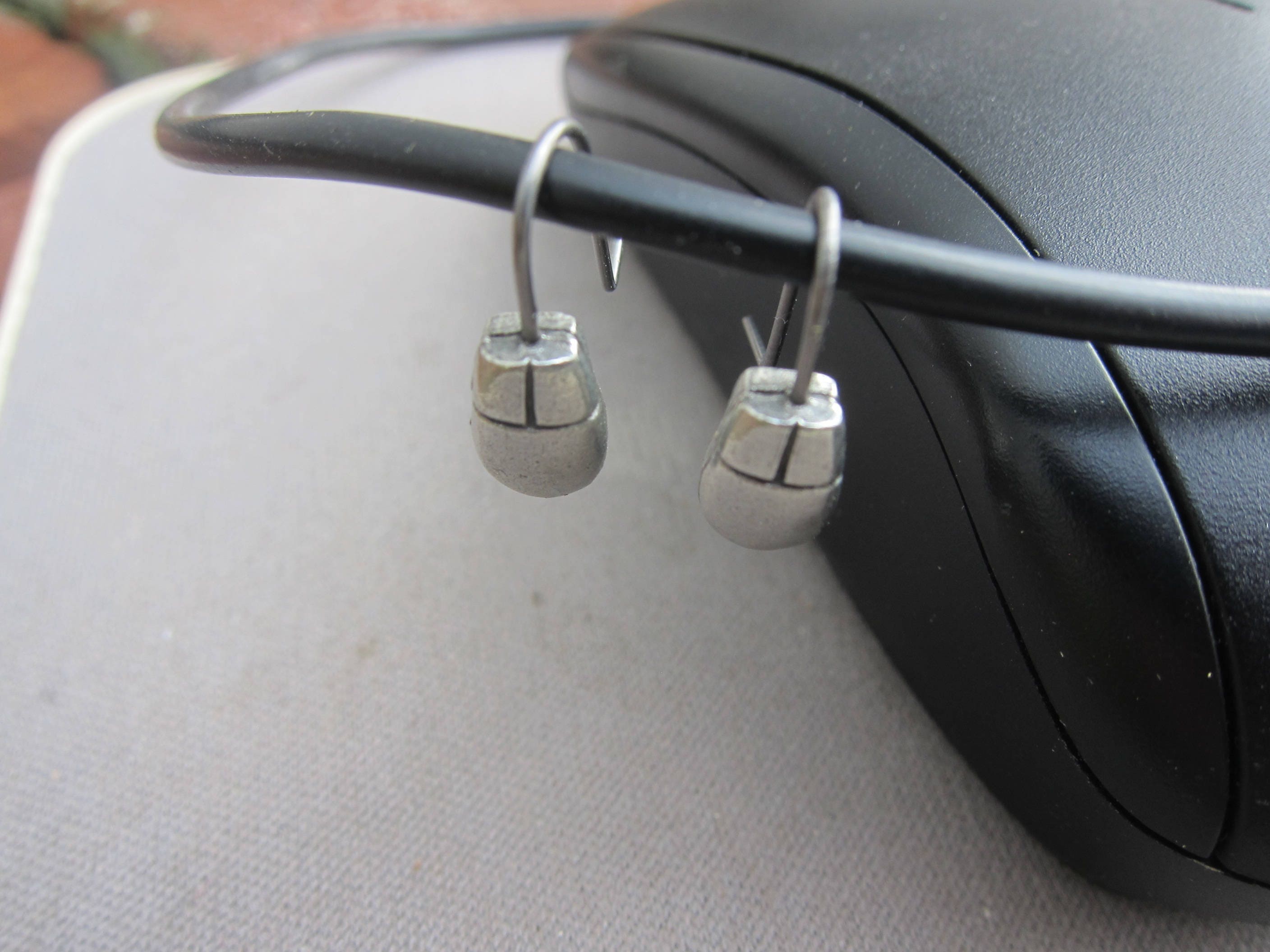 Computer Mouse Earrings LT435 | Etsy