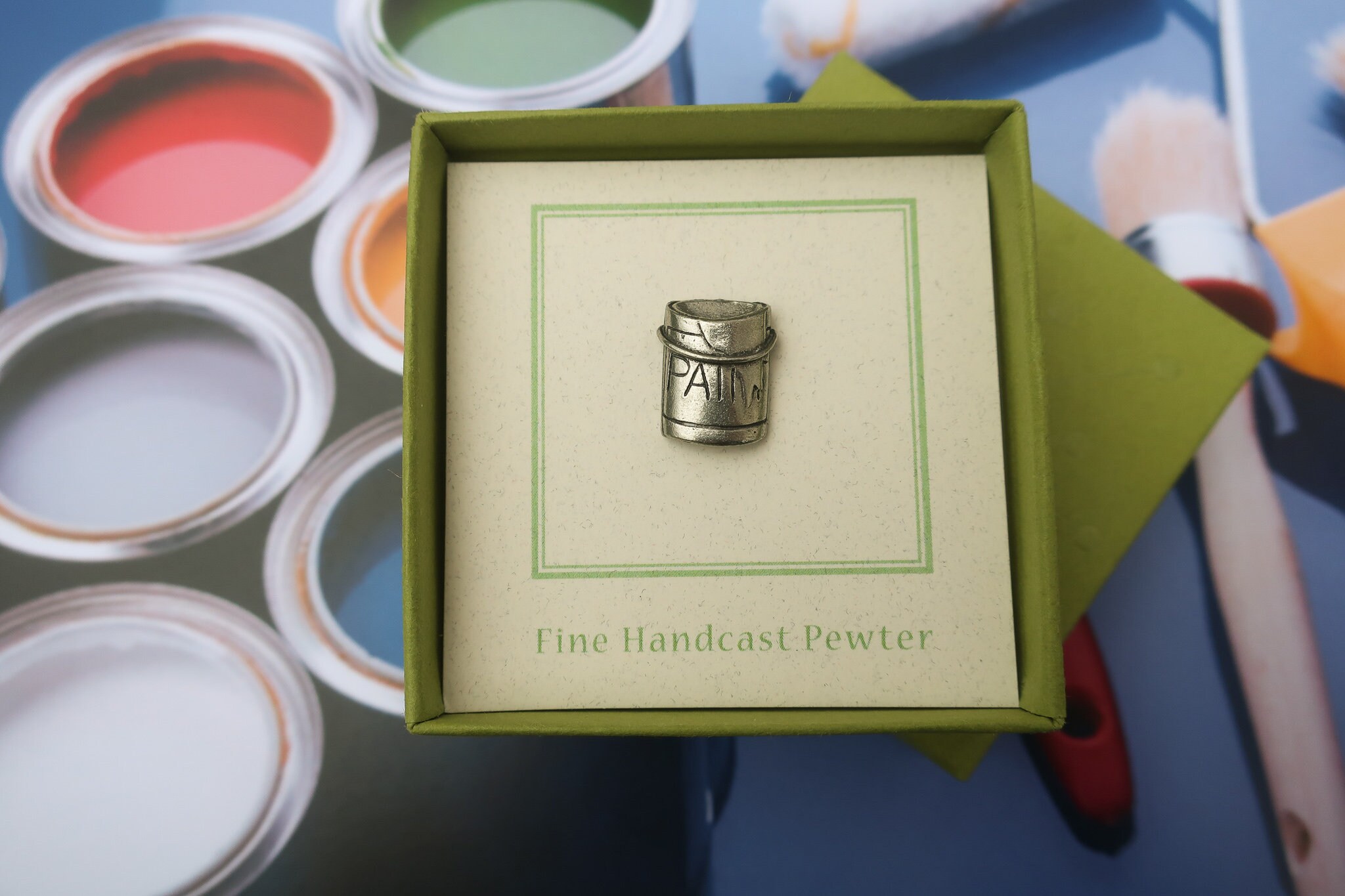 Paint Can Lapel Pin CC174 Paint Painter Construction - Etsy
