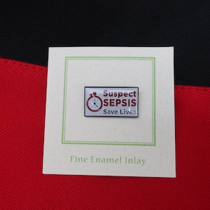 Sepsis Enamel Lapel Pin EP112 Sepsis Sepsis Shock - Etsy