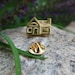 Gold House Lapel Pin CC613G House Home Realty and House - Etsy