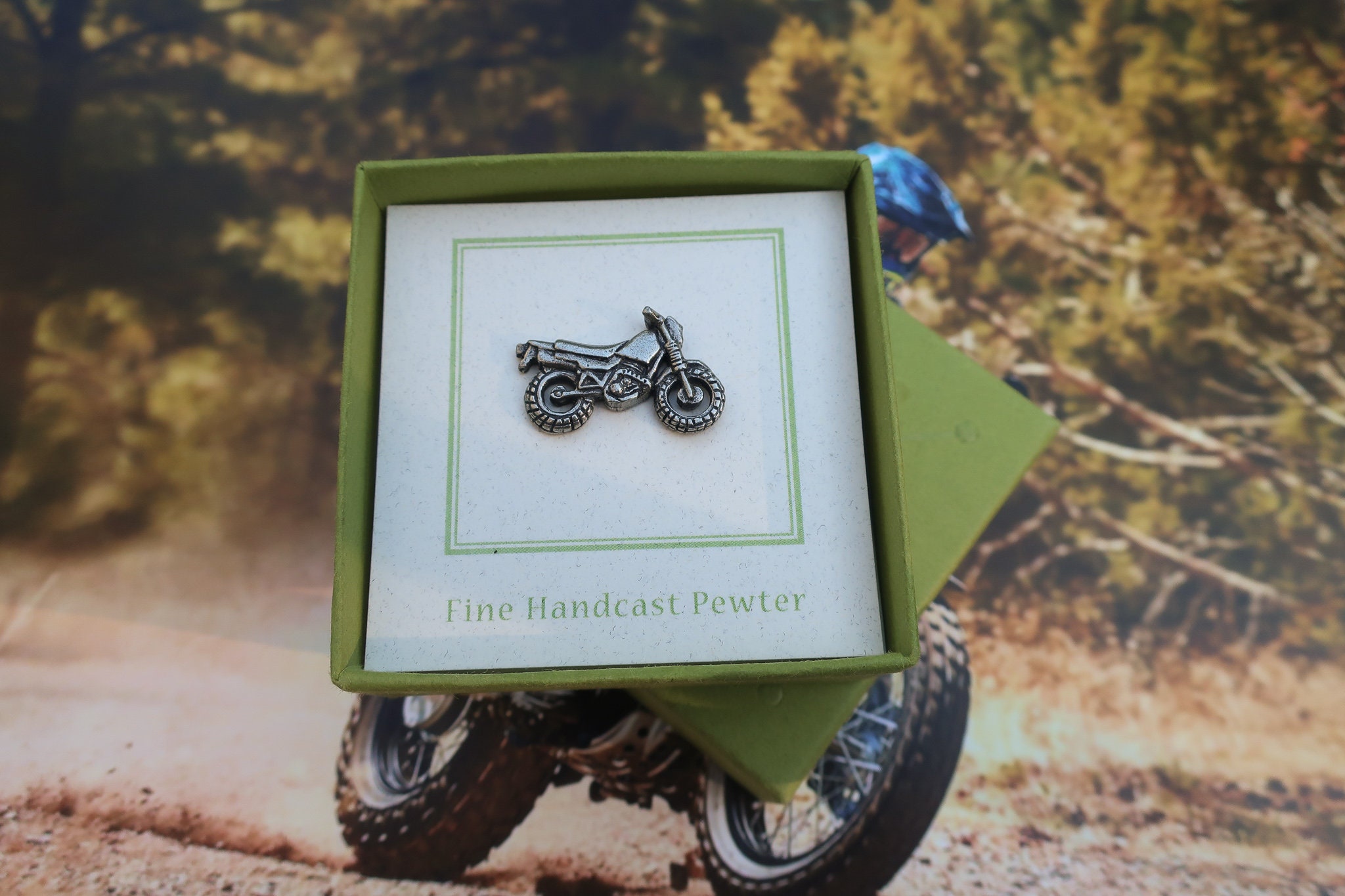 Motorcycle Pewter Lapel Pin CC498 TW Dirt Bikes - Etsy