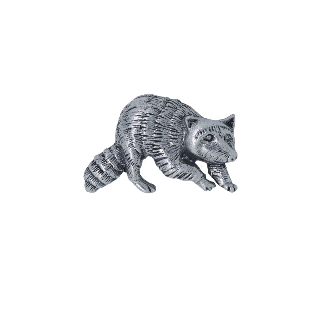 Raccoon Lapel Pin CC129 Racoon, Nocturnal Animals, Wildlife, Coon, and ...