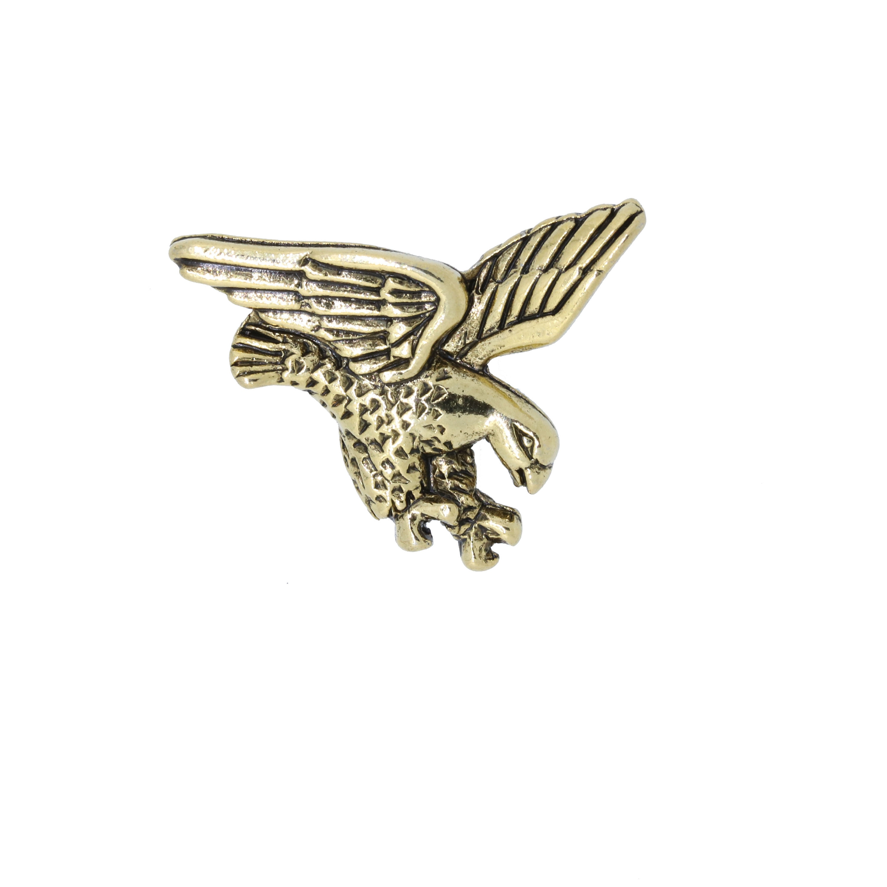 Gold Falcon Lapel Pin- CC168G- Falcon, Birds, and Wildlife Pins - Etsy