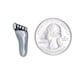 Foot Pewter Lapel Pin- CC468- Foot, Orthopedic, Footprint, and Walk a ...