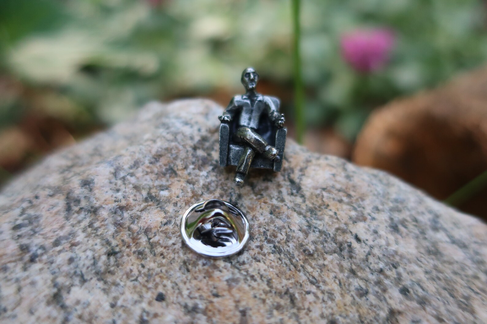 Guy in Chair Pewter Lapel Pin- CC335- Men, Man, Relax, and Chair Pins ...
