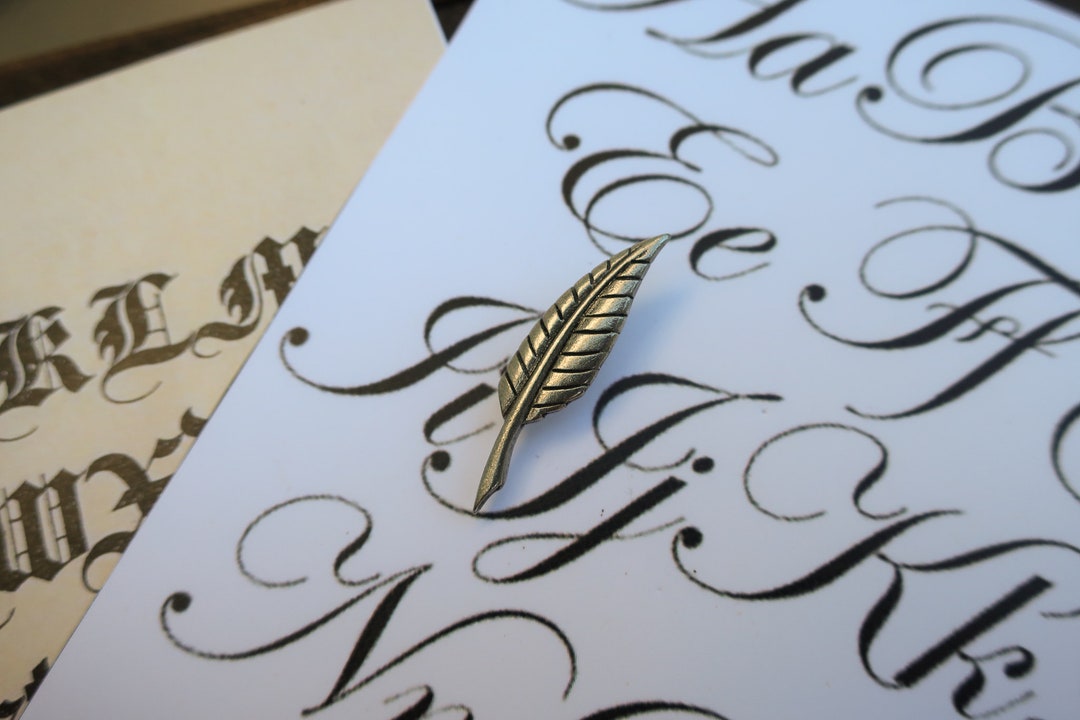 Quill Lapel Pin - CC267- Writing and Literature Gifts, Literacy ...