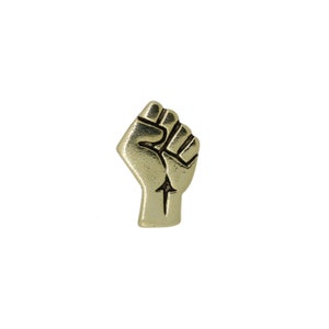 Civil Rights Gold Dipped Pewter Lapel Pin- CC653G- Civil Rights, Black ...