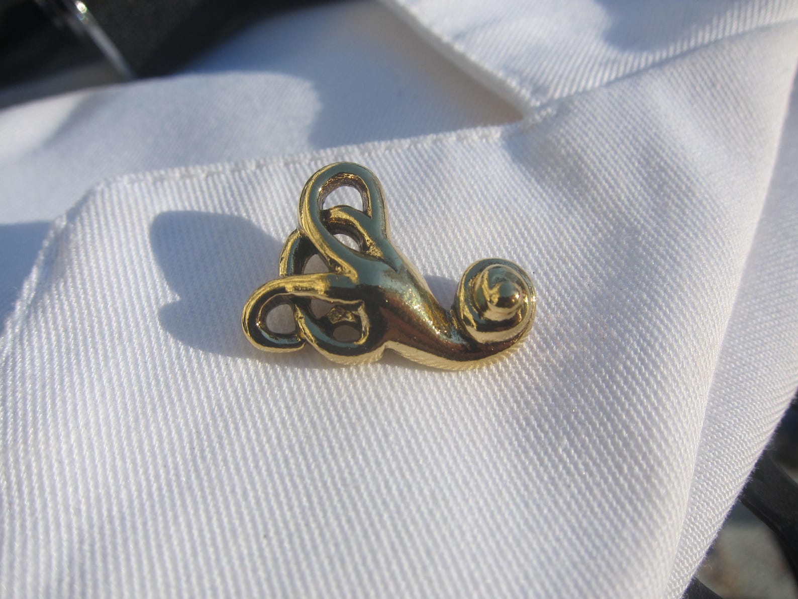 Gold Vestibular System Lapel Pin CC612G Inner Ear Medical | Etsy