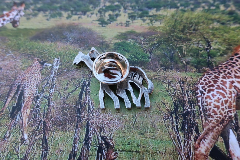 Giraffes Lapel Pin CC252 Safari and Zoo Animal Pins | Etsy