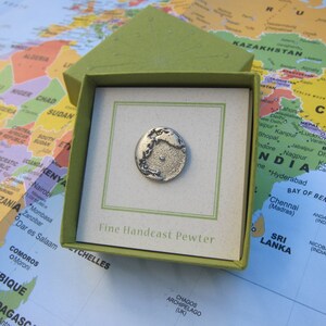 Pacific Rim Lapel Pin - CC290- Pacific Ocean, Pacific Basin, Globe and ...