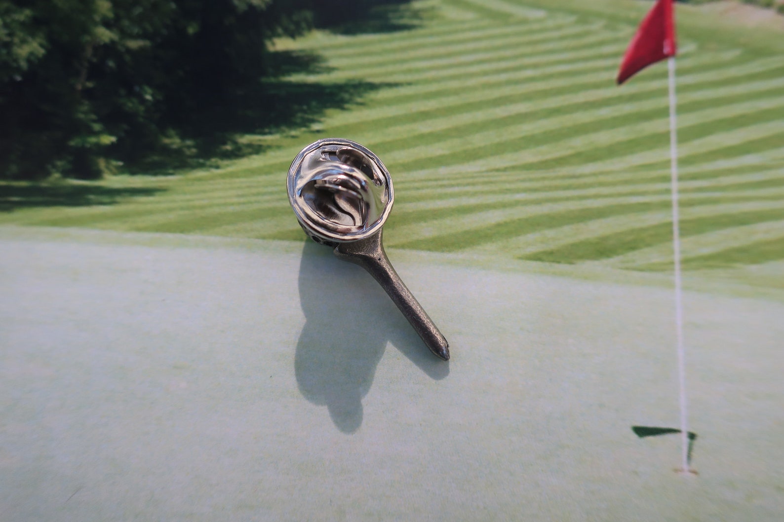 Golf Tee Pewter Lapel Pin- CC452- Golf, Sports, Sporting Goods, Golfer ...