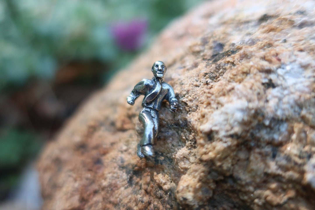 Running Guy Pewter Lapel Pin- CC328- Run, Fast, Business, Suit and Tie ...