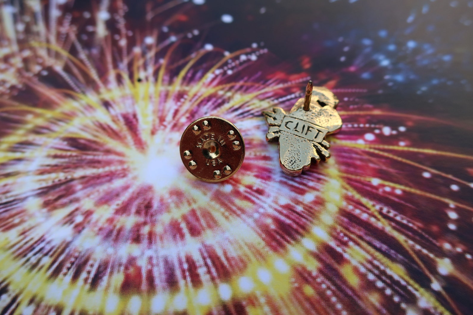 Gold Dynamite Lapel Pin CC567G Firecrackers Fireworks TNT | Etsy