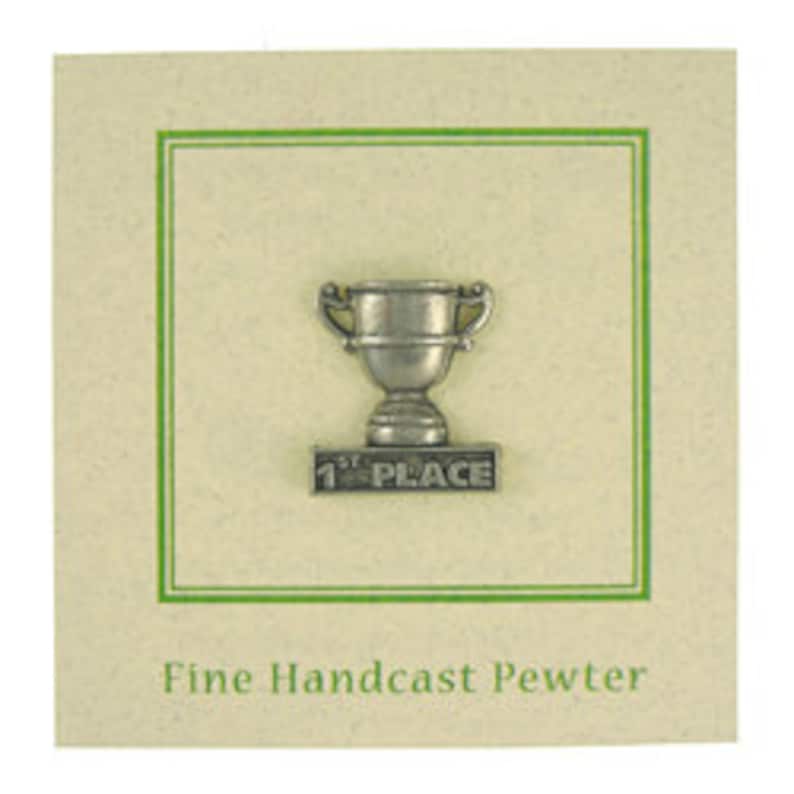 1st Place Trophy Lapel Pin CC317 1st Place First Place | Etsy