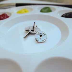 Artist Palette Lapel Pin- CC334- Art, Paint, Painting, Artistic and Art ...