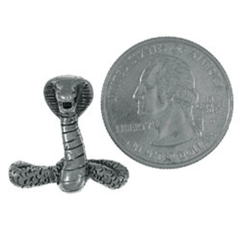 Cobra Lapel Pin CC313 Snake and Reptile Pins | Etsy