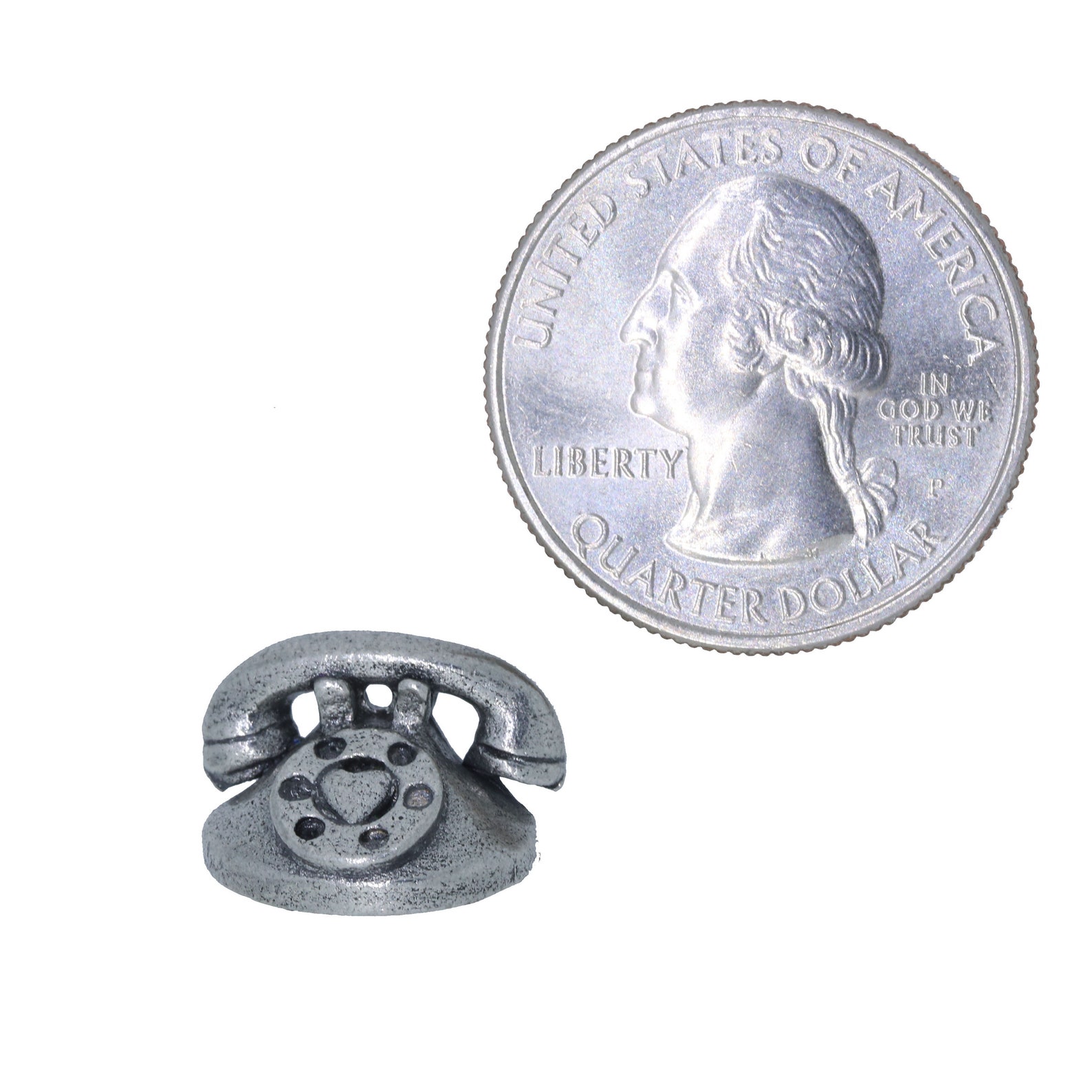 Telephone Lapel Pin CC230 Telephone Phone and - Etsy