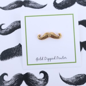 Moustache Lapel Pin- CC624G- Mustache, Movember, Men's Health ...