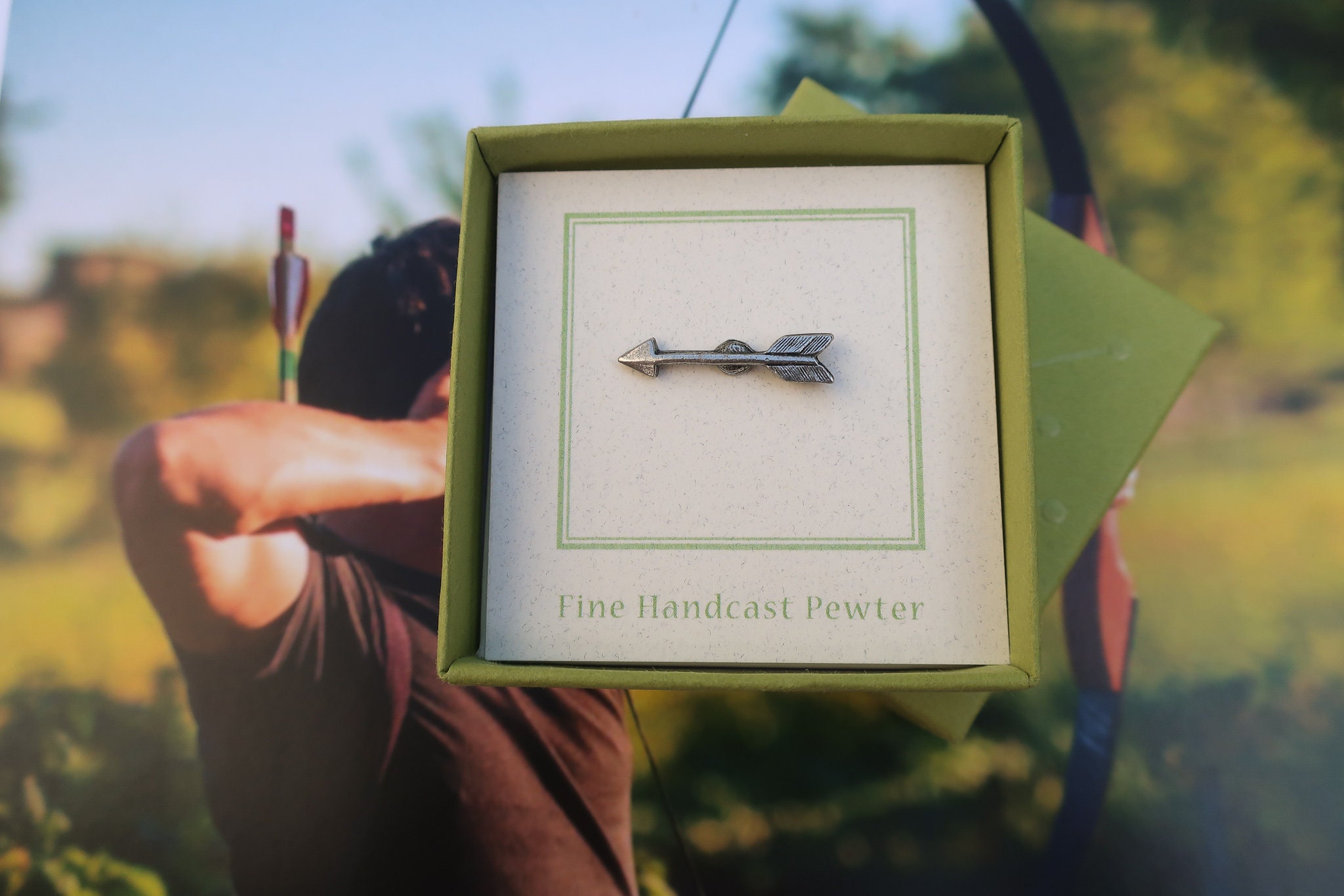 Arrow Pewter Lapel Pin CC439 Arrow Archery Arrowsmith and - Etsy