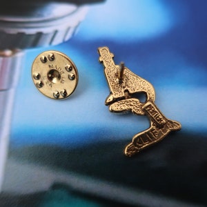 Gold Microscope Lapel Pin- CC166G- Science and Lab Pins for Scientists ...