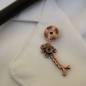 Neuron Copper Dipped Pewter Lapel Pin- CC392C- Medical and Neurology ...