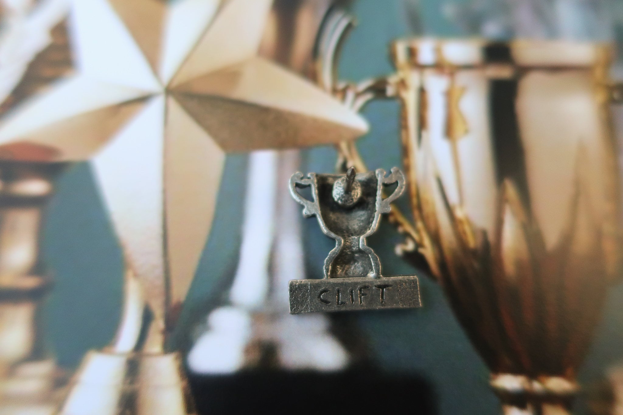 1st Place Trophy Lapel Pin - CC317- 1st Place, First Place, Trophy ...