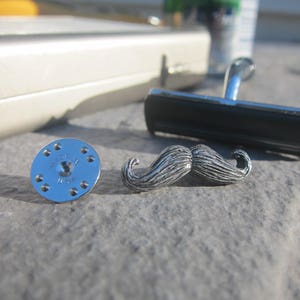 Moustache Lapel Pin- CC624- Mustache, Movember, Men's Health, Gentlemen ...