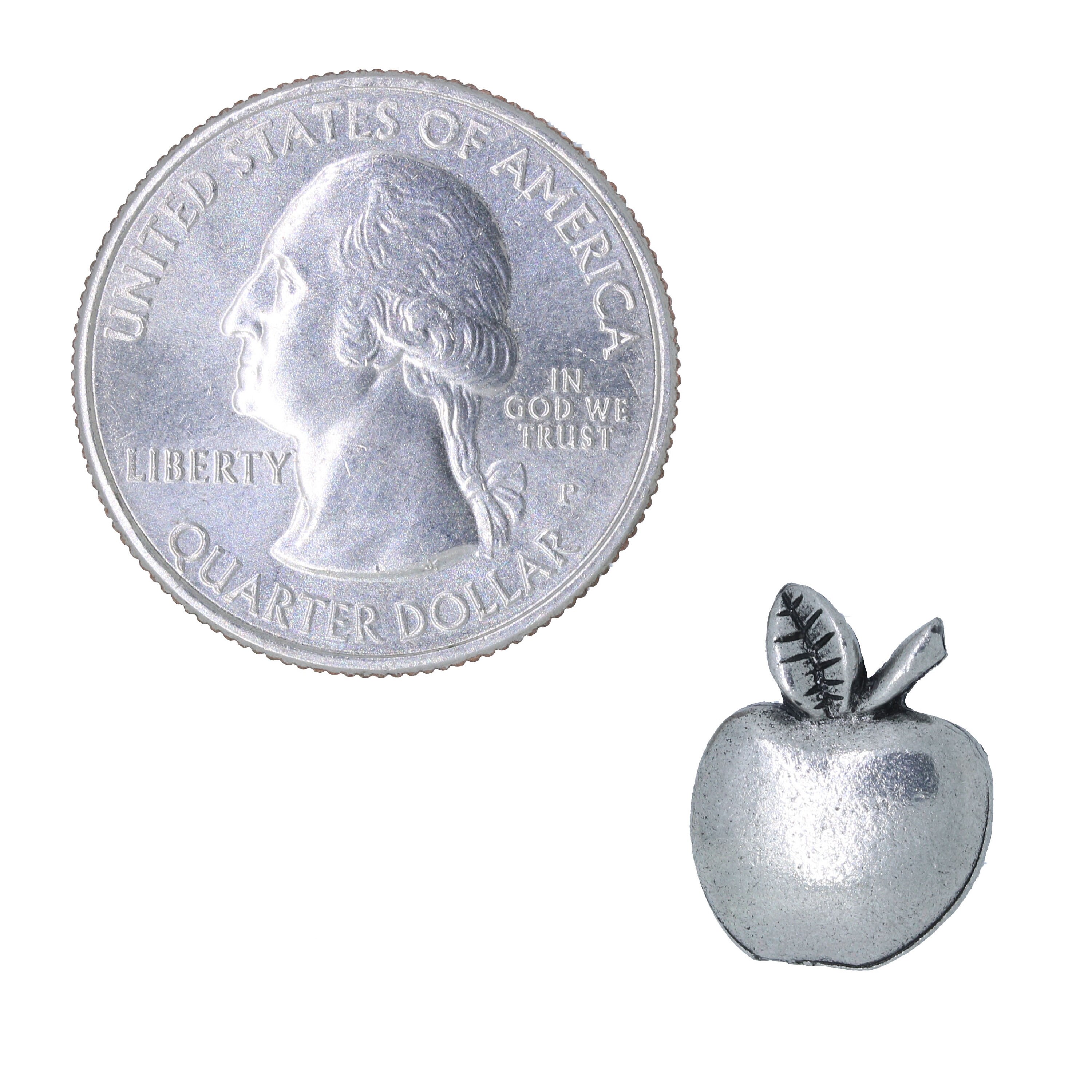 Apple Lapel Pin - CC121- Teacher, Education, and School Pins and Gifts ...