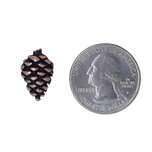 Copper Pine Cone Lapel Pin- CC353C- Fall Pins- Pine Cone Accessories ...