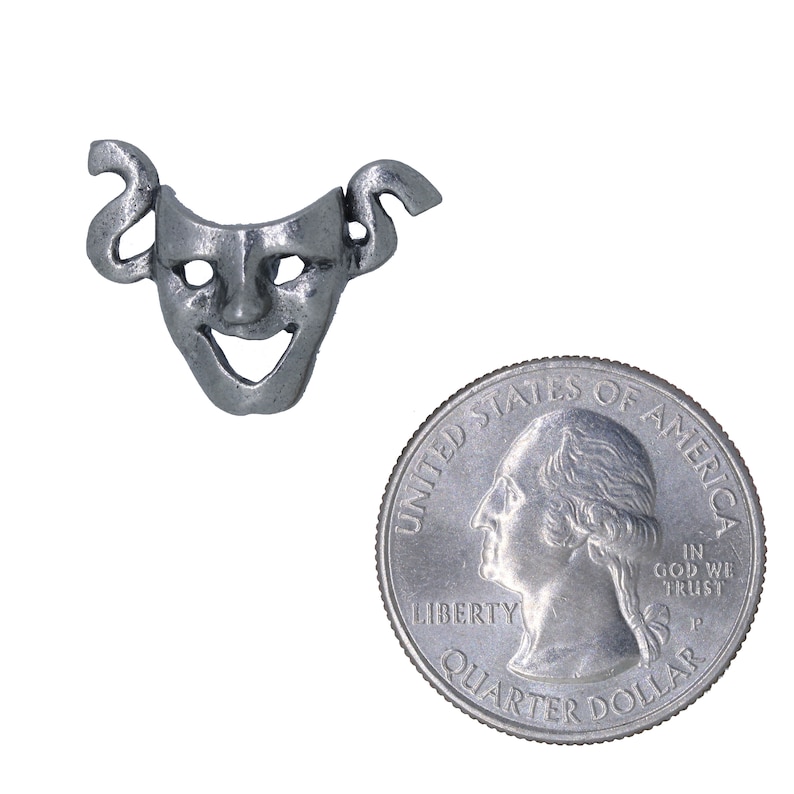 Comedy Lapel Pin CC355 Theatre and Drama Pins Comedian - Etsy