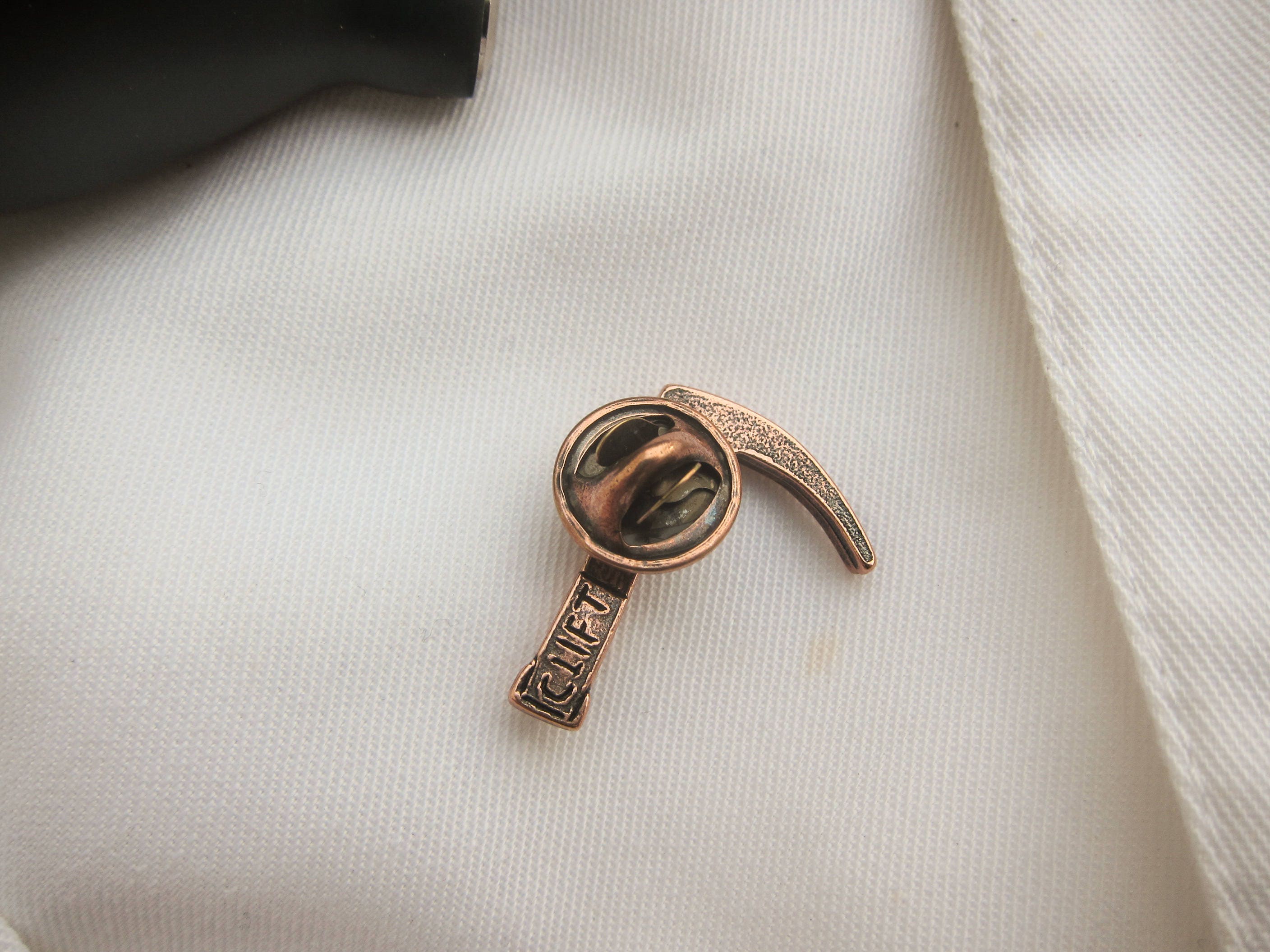 Copper Laryngoscope Lapel Pin- CC615C- Medical, Biopsy, and Hospital ...