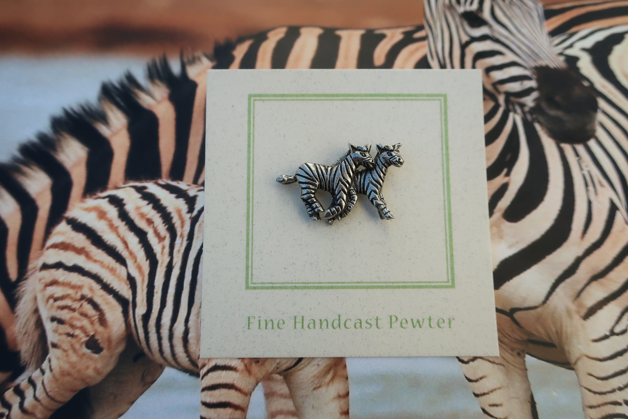 Zebra Lapel Pin- CC283- Zebra, Wildlife, and Zoo Animals - Etsy